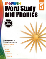 IXL skill plan | 5th grade plan for Spectrum Word Study and Phonics