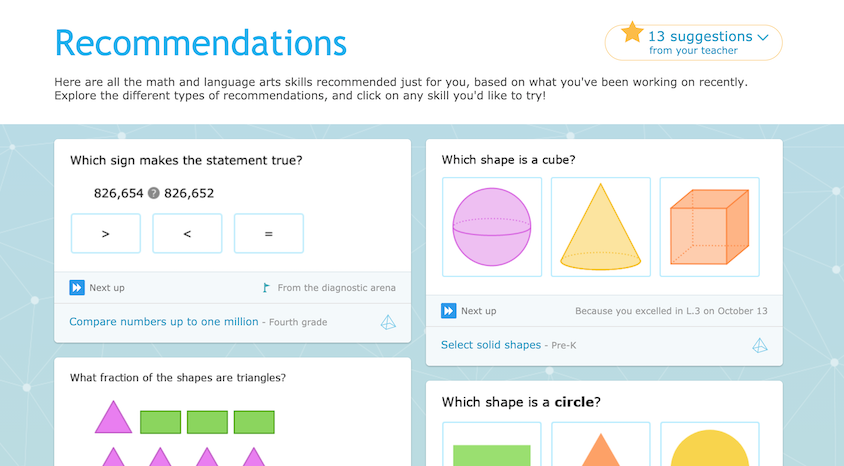 IXL - Personalized Guidance