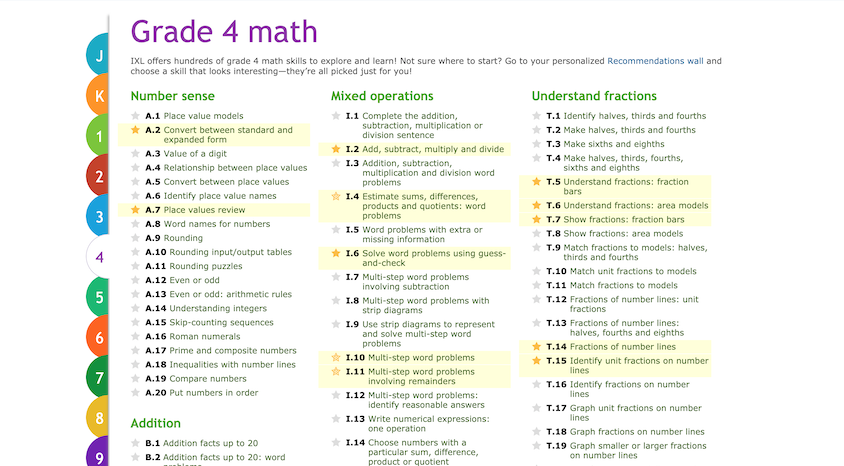 IXL - Personalized Guidance