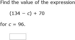 IXL | Evaluate variable expressions | Grade 5 math