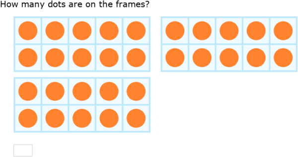 IXL | Count on ten frames - up to 30 | Kindergarten math