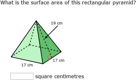 IXL | Surface area of pyramids | Grade 7 math