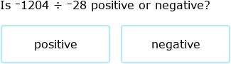 IXL | Integer multiplication and division rules | Grade 8 math