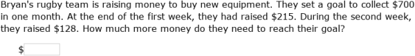 IXL | Multi-step word problems involving subtraction | Grade 4 math