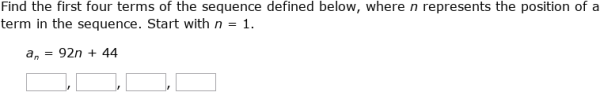 IXL | Evaluate variable expressions for number sequences | Grade 9 math