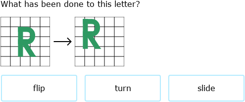 IXL | Flip, turn and slide | Grade 2 math