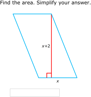 IXL | Multiply polynomials to find area | Grade 9 math
