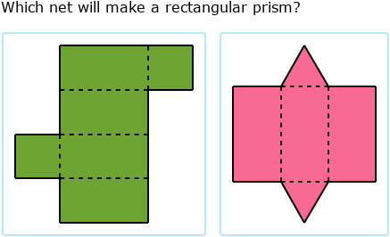 IXL | Nets of three-dimensional shapes | Grade 3 math