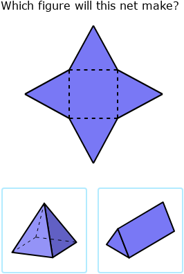 IXL | Nets of three-dimensional figures | Grade 4 math
