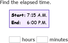 IXL | Elapsed time | Grade 4 math