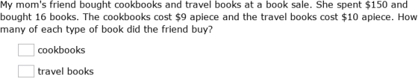 IXL | Guess-and-check word problems | Grade 7 math