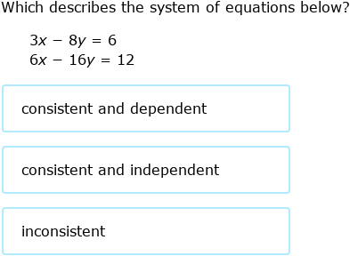 IXL | Classify a system of equations | Grade 10 math