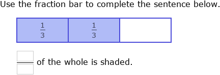 IXL | Understand fractions: fraction bars | Grade 4 math
