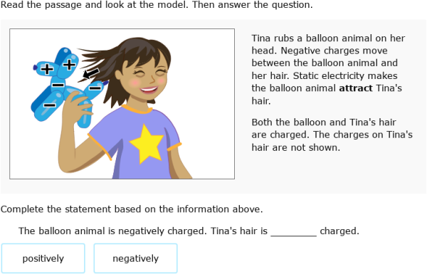 IXL | Introduction to static electricity and charged objects | Grade 6 ...