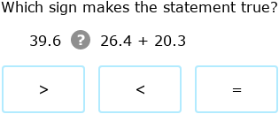 IXL | Inequalities with addition and subtraction: up to hundredths ...
