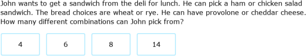 IXL | Combinations | Grade 2 math