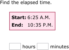 IXL | Elapsed time | Grade 6 math