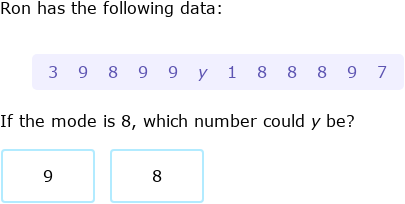 IXL | Mean, median, mode and range: find the missing number | Grade 7 math