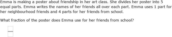 IXL | Understanding fractions: word problems | Grade 6 math