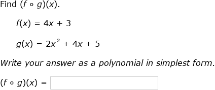 IXL | Composition of functions | Grade 12 math