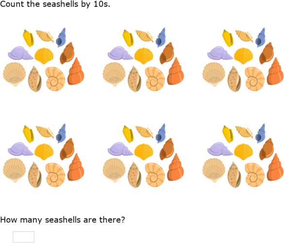 IXL | Skip-count by twos, fives and tens | Grade 1 math