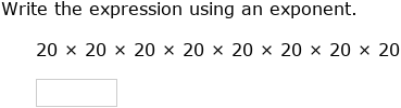 IXL | Write multiplication expressions using exponents | Grade 5 math