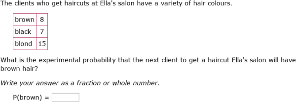 IXL | Experimental probability | Grade 8 math