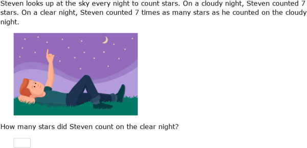 IXL | Compare numbers using multiplication: word problems | Grade 3 math