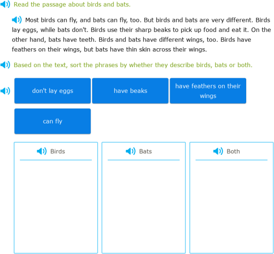 IXL | Compare and contrast in informational passages | Grade 2 English ...