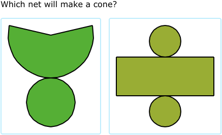 IXL | Nets of three-dimensional figures | Grade 6 math