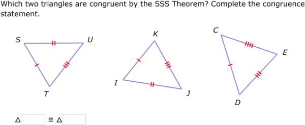 IXL | SSS and SAS Theorems | Grade 11 math