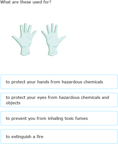IXL | Laboratory safety equipment | Grade 9 science
