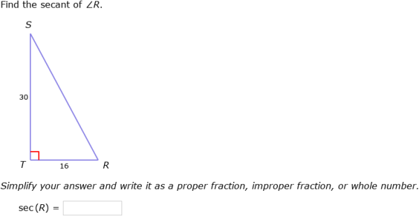 IXL | Trigonometric ratios: csc, sec and cot | Grade 10 math