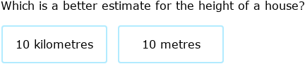 IXL | Choose the appropriate unit of length - metres and kilometres ...