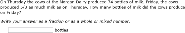 IXL | Multiply fractions by whole numbers: word problems | Grade 6 math