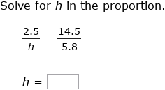 IXL | Solve proportions | Grade 9 math