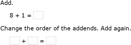 IXL | Add in any order | Grade 1 math