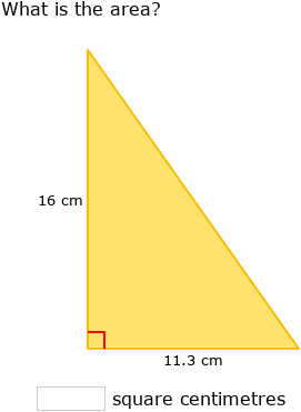 IXL | Area of triangles | Grade 7 math