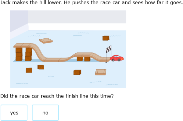 IXL | Design a race car track | Grade 2 science