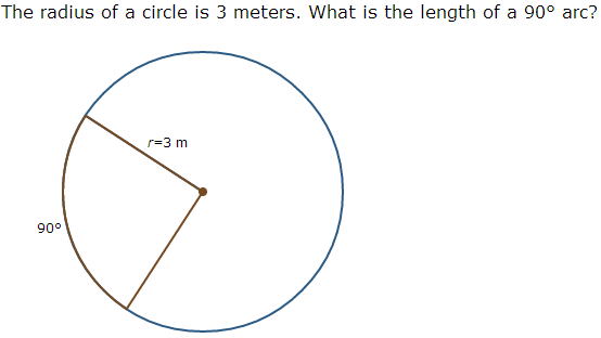 IXL - Arc measure and arc length (Grade 9 math practice)