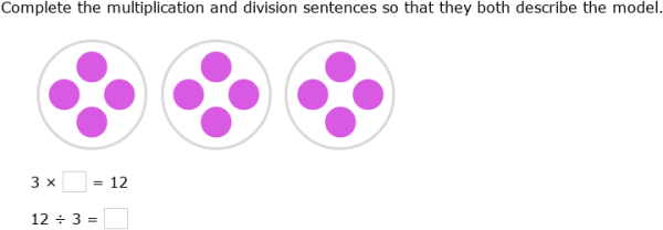 IXL | Relate multiplication and division for groups | Grade 3 math
