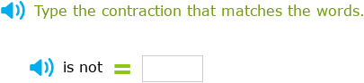 IXL | Form contractions with "not" | Grade 2 English language arts