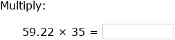 IXL | Multiply a decimal by a two-digit whole number | Grade 7 math