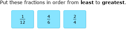 IXL | Order fractions | Grade 4 math