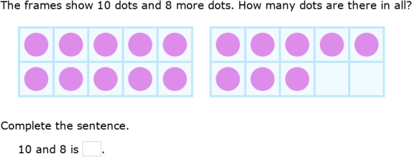 IXL | Make teen numbers with models: words | Grade 1 math