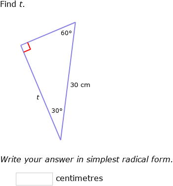 IXL | Special right triangles | Grade 10 math