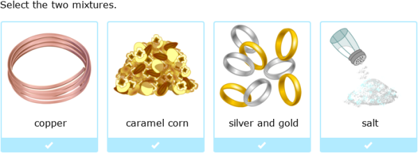 IXL | Identify mixtures | Grade 2 science