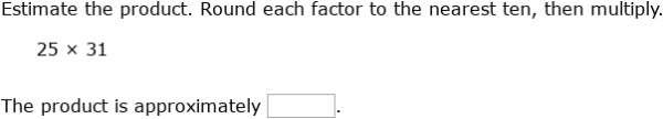IXL | Estimate products | Grade 3 math
