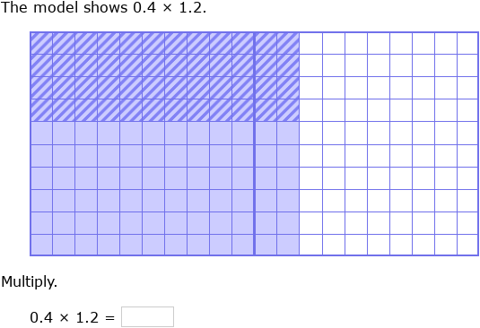 IXL | Multiply decimals using grids | Grade 6 math