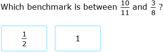 IXL | Compare fractions using benchmarks | Grade 6 math